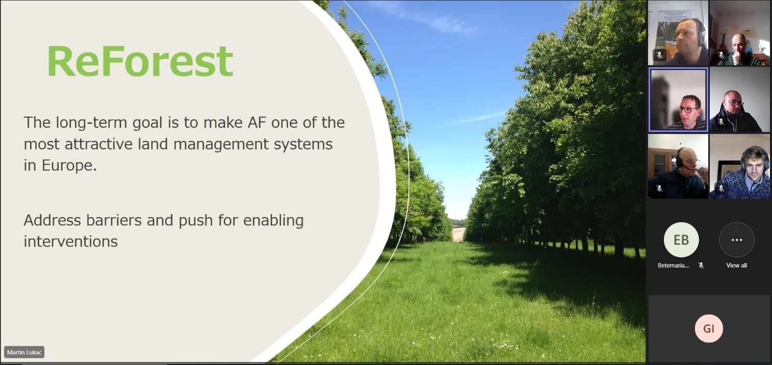 ReForest and DigitAF Projects Unveil Their Progress in a Joint Meeting – Reforest project