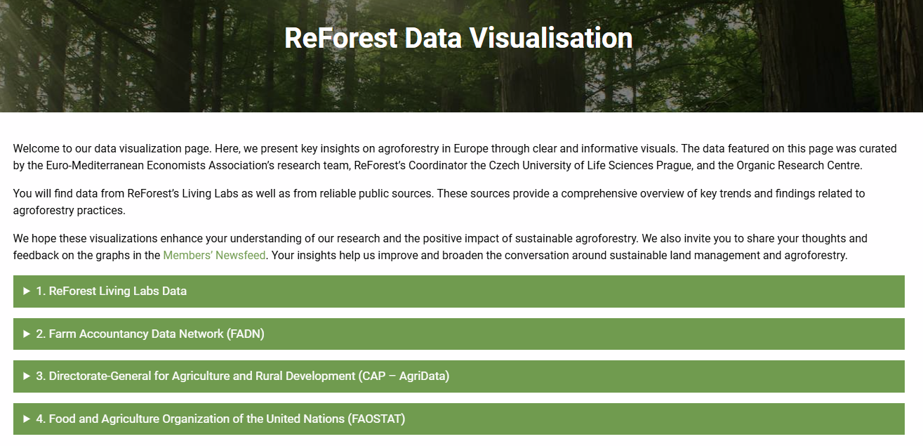 New Data Visualisation Subpage Launched on the ReForest Platform ...